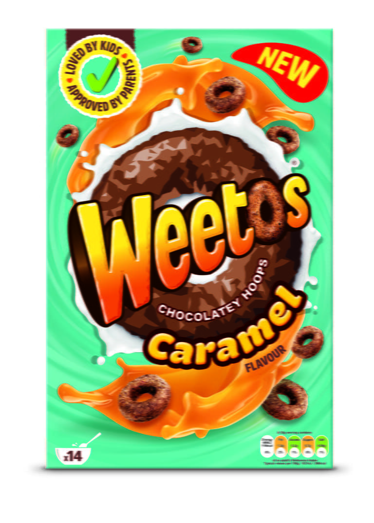 Weetos launches brand-new Caramel flavour