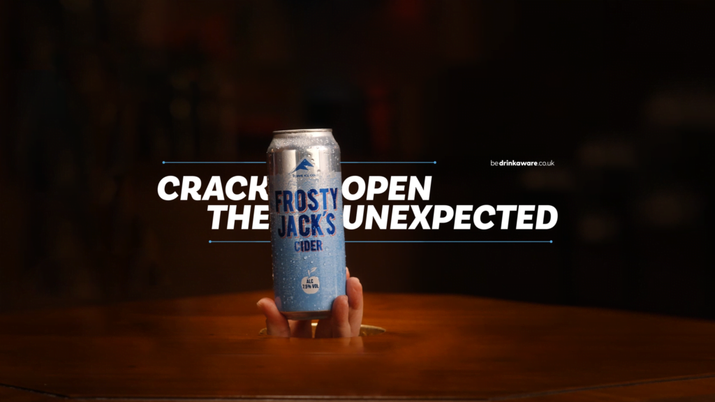Aston Manor Cider has unveiled Frosty Jack’s first-ever TV advert