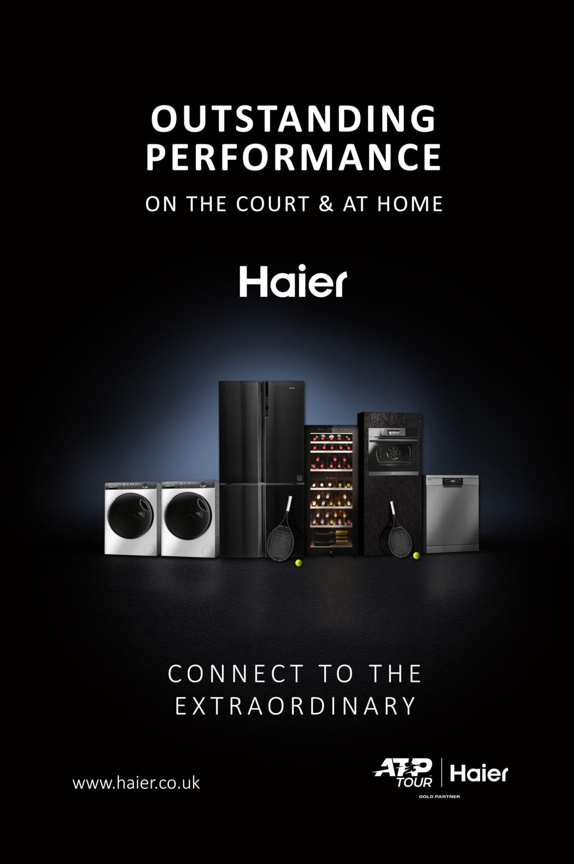 Haier serves up its multi million pound tennis campaign at the Cinch ...