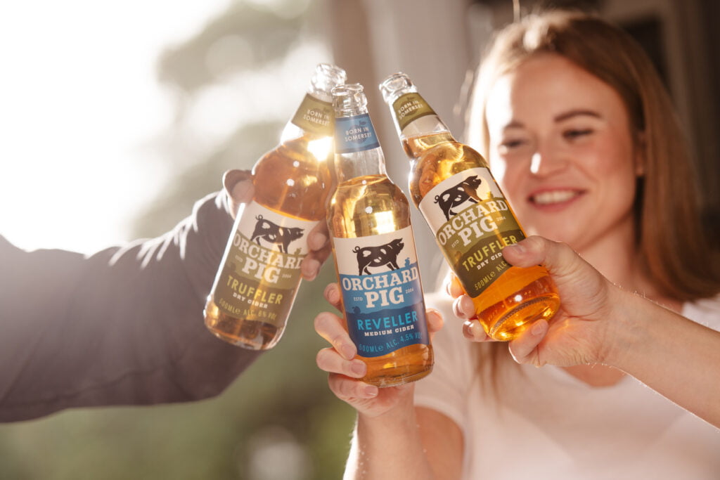 Orchard Pig, the Somerset-born cider, unveils modern new design