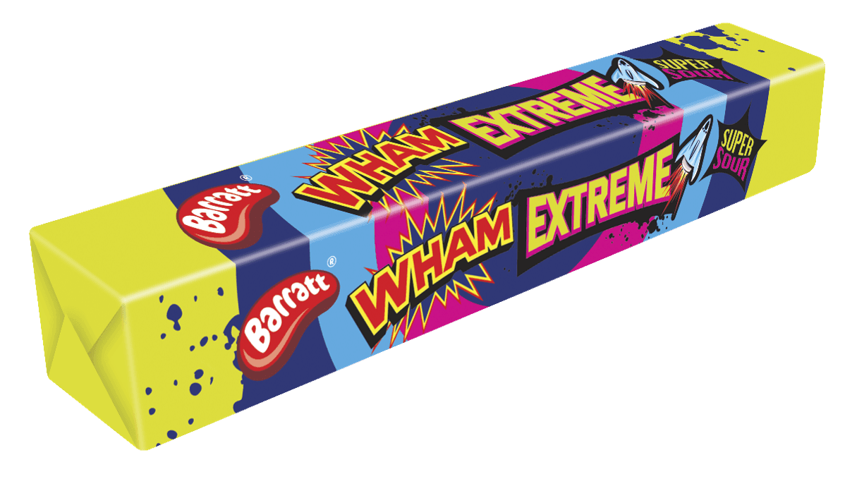 Barratt Sweets unveils WHAM Extreme Stickpack
