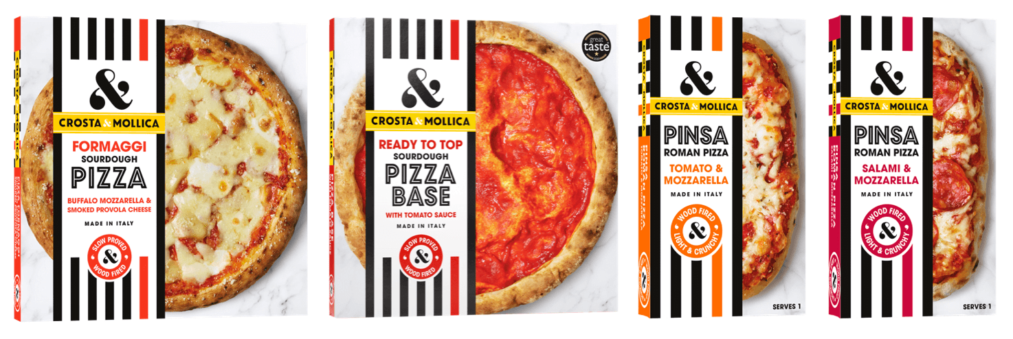 Crosta & Mollica launches new NPD + chilled pizza range into Tesco