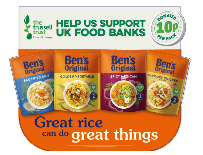Ben’s Original is back to take a Stand Against Hunger