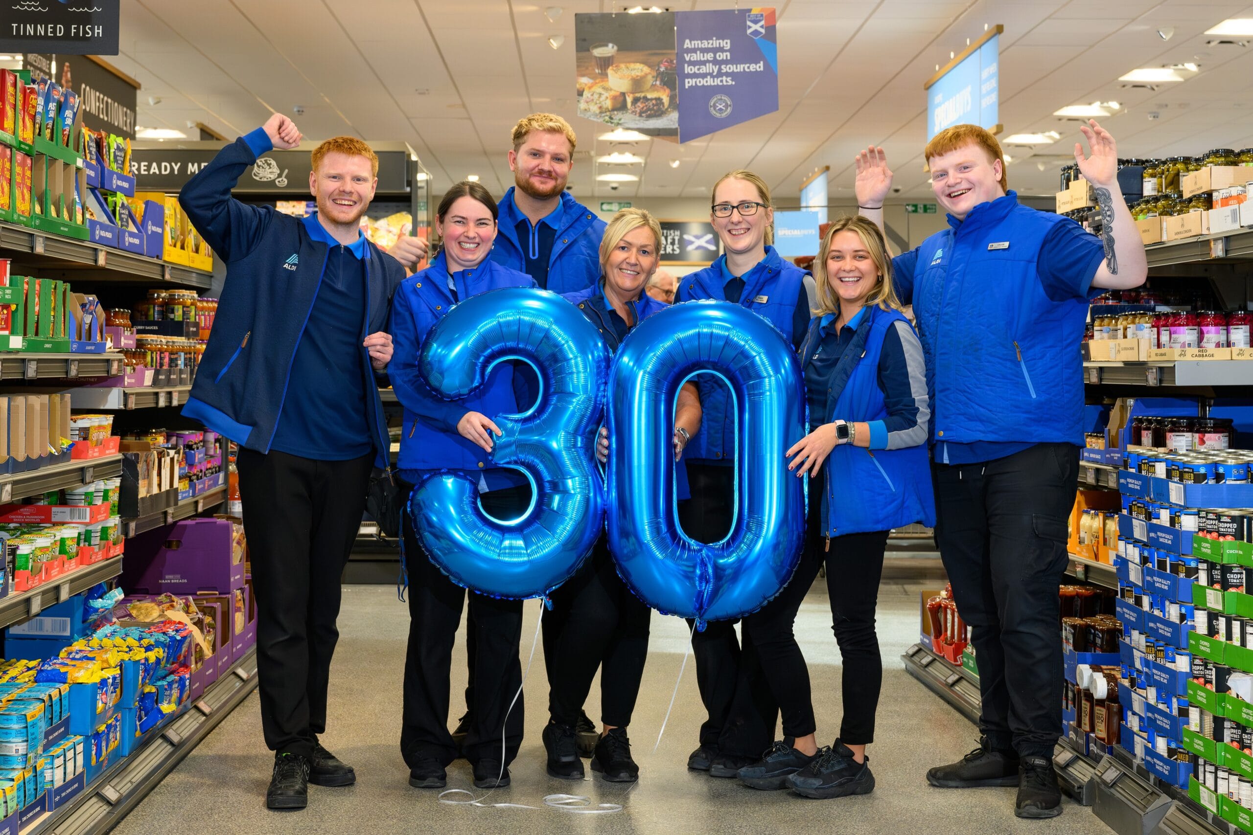 Aldi marks 30 years in Scotland and looks back on the last three decades