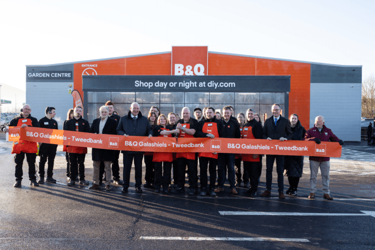 B&Q announces opening of brand-new purpose-built store in Galashiels