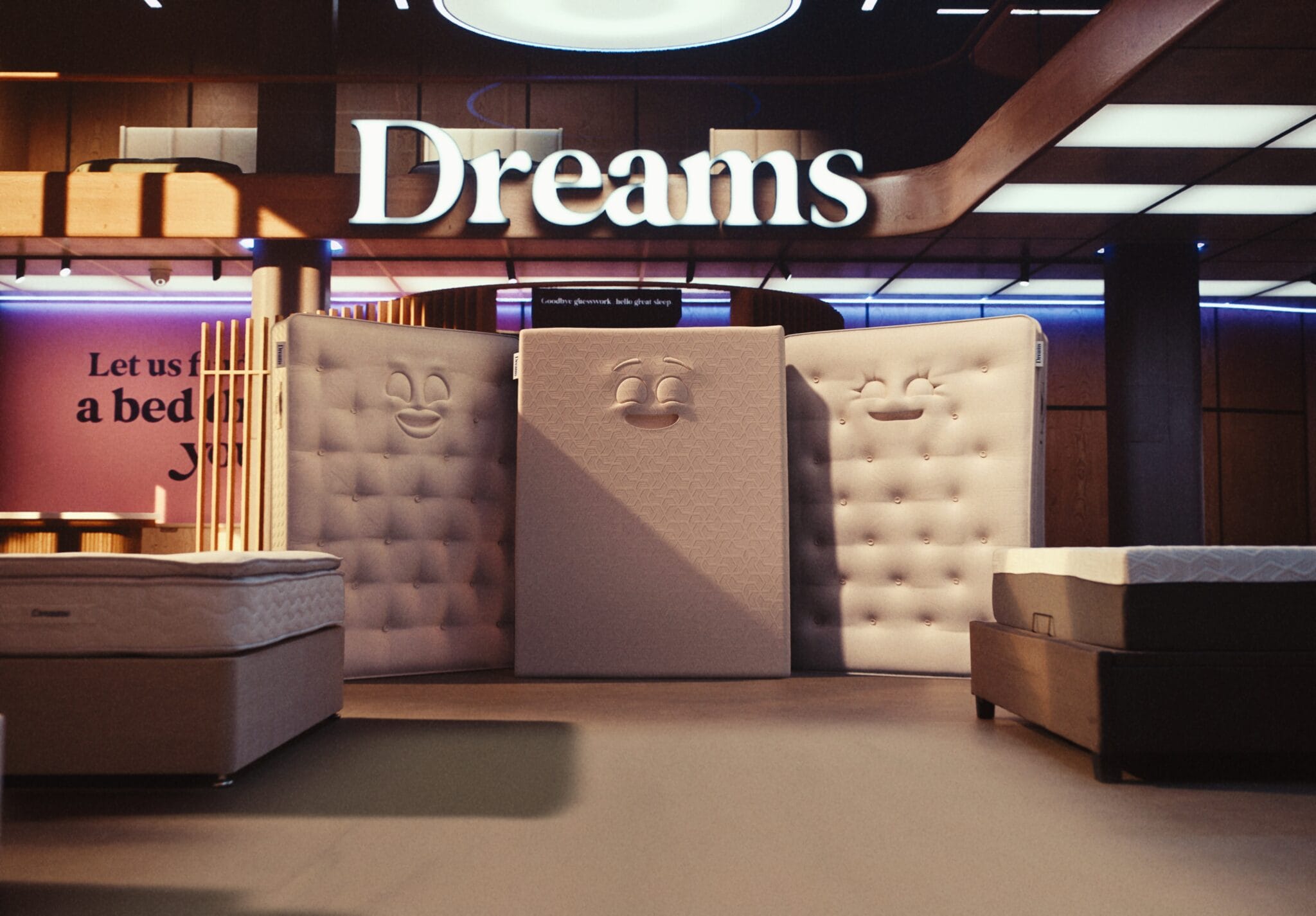 Dreams unveils new brand platform and campaign: ‘Finding You A Bed That ...