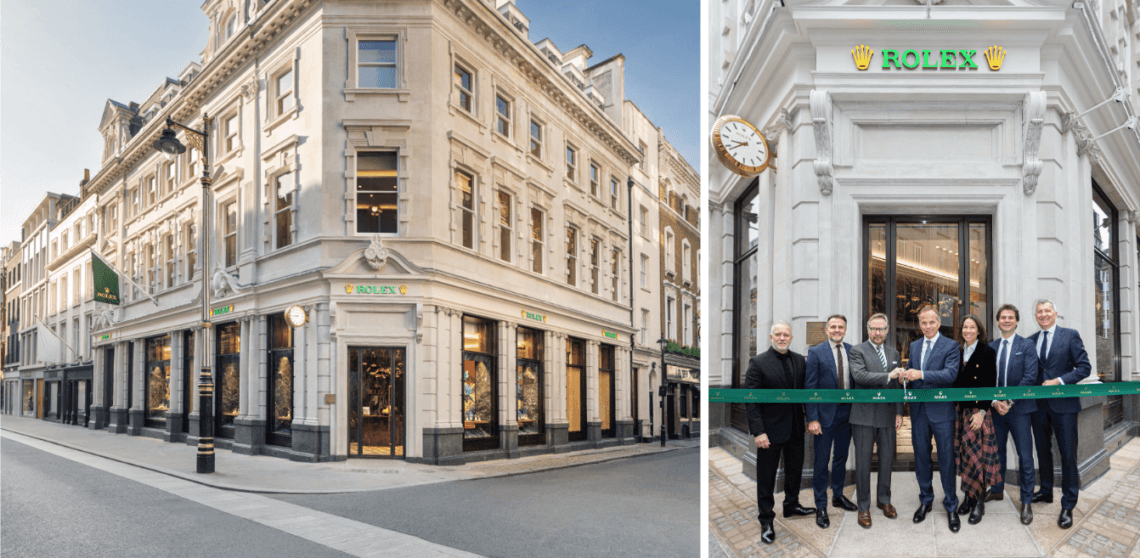 The Watches of Switzerland Group opens flagship Rolex boutique on Old ...