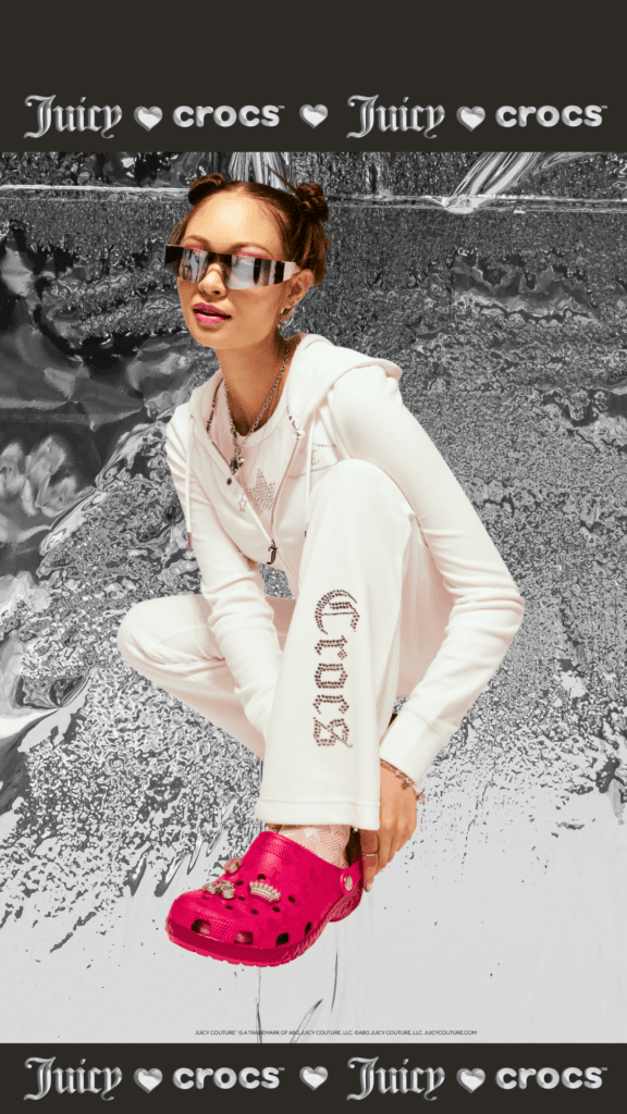 Crocs launches Juicy Couture collab