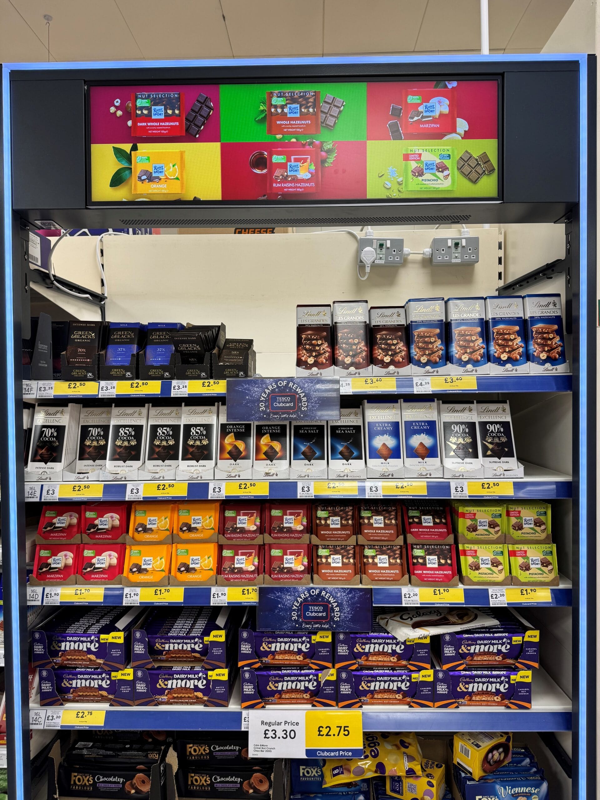Ritter Sport expands UK presence with a new digital in-store activation ...