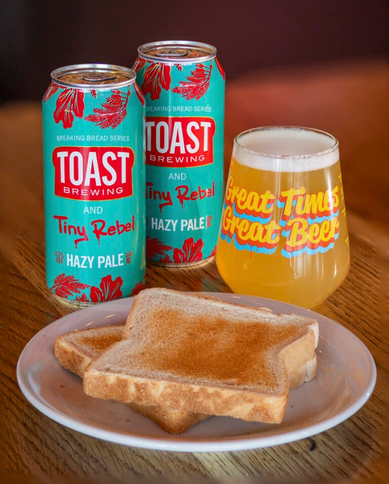 Toast Brewing and Tiny Rebel turn 19,000 slices of surplus bread into a ...