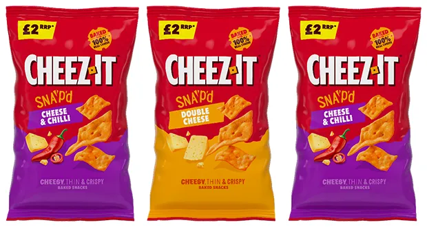 Cheez-It launches large sharing format into symbols and independents