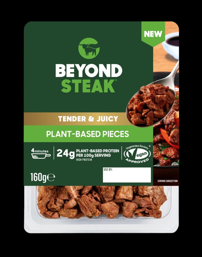 Beyond Meat launches Beyond Steak pieces into Sainsbury’s and Ocado