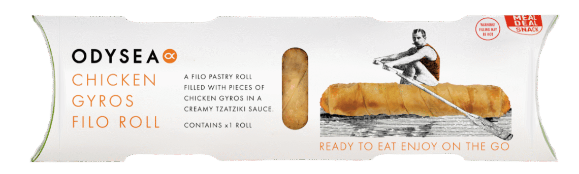 Odysea launches authentic Greek Chicken Gyros Filo Roll into Sainsbury ...