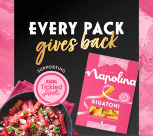 Napolina partners with ASDA’s Tickled Pink campaign to raise funds for ...