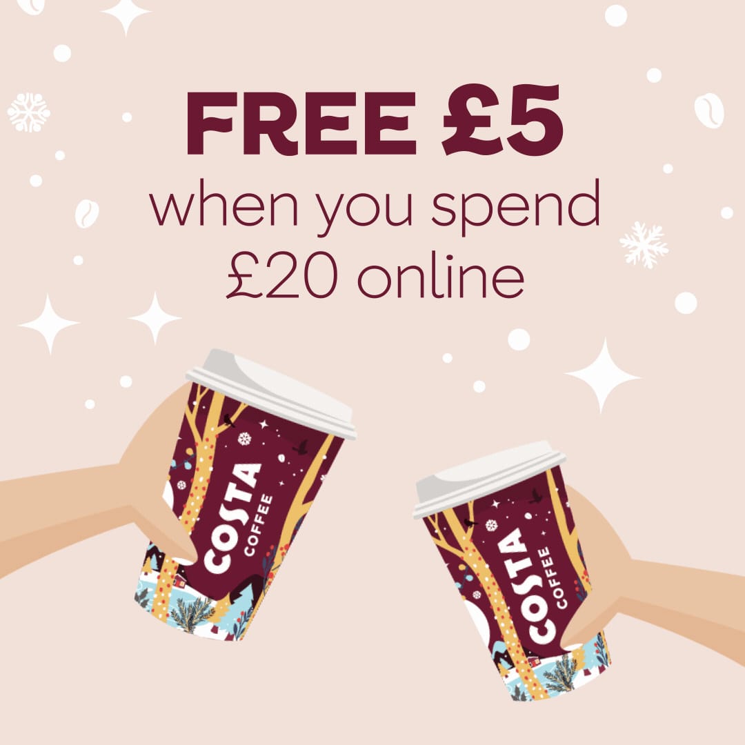 Share the joy this Black Friday with Costa Coffee’s gift card offer