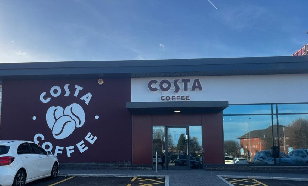 Costa Coffee opens brand-new Drive-Thru store in Castleford