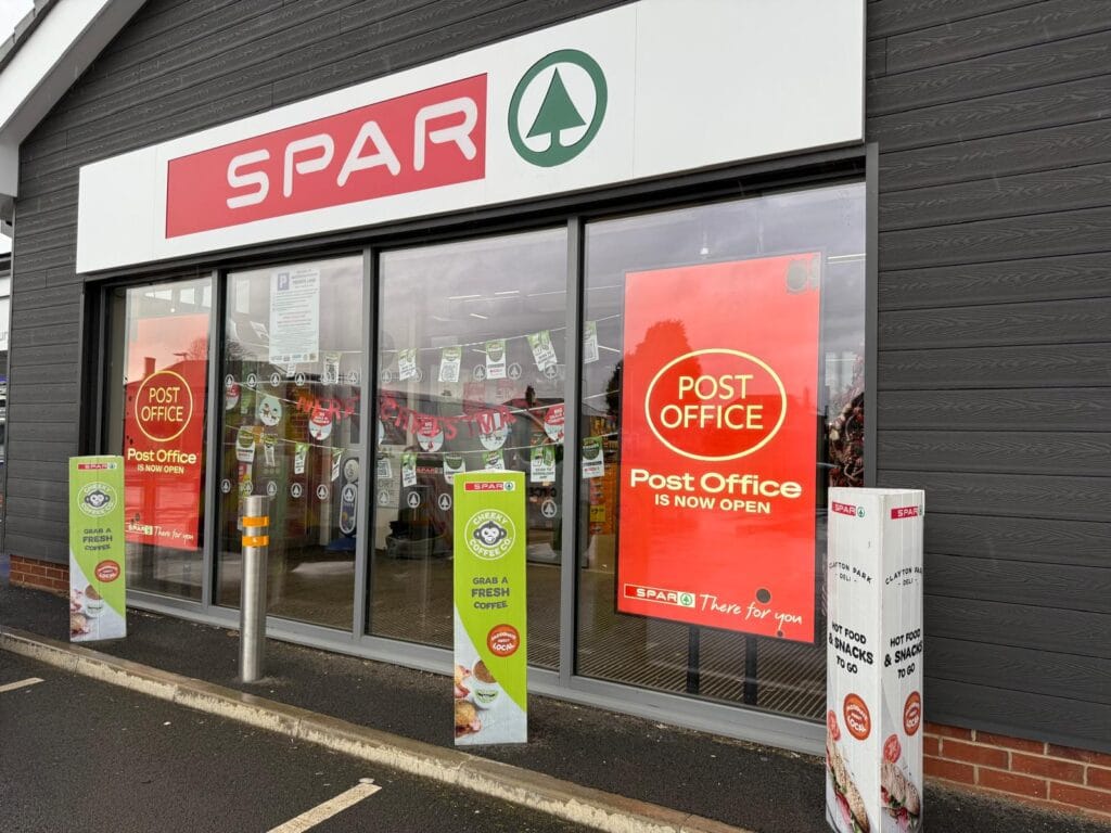 Spar steps in and secures Bishop Auckland’s Post Office service
