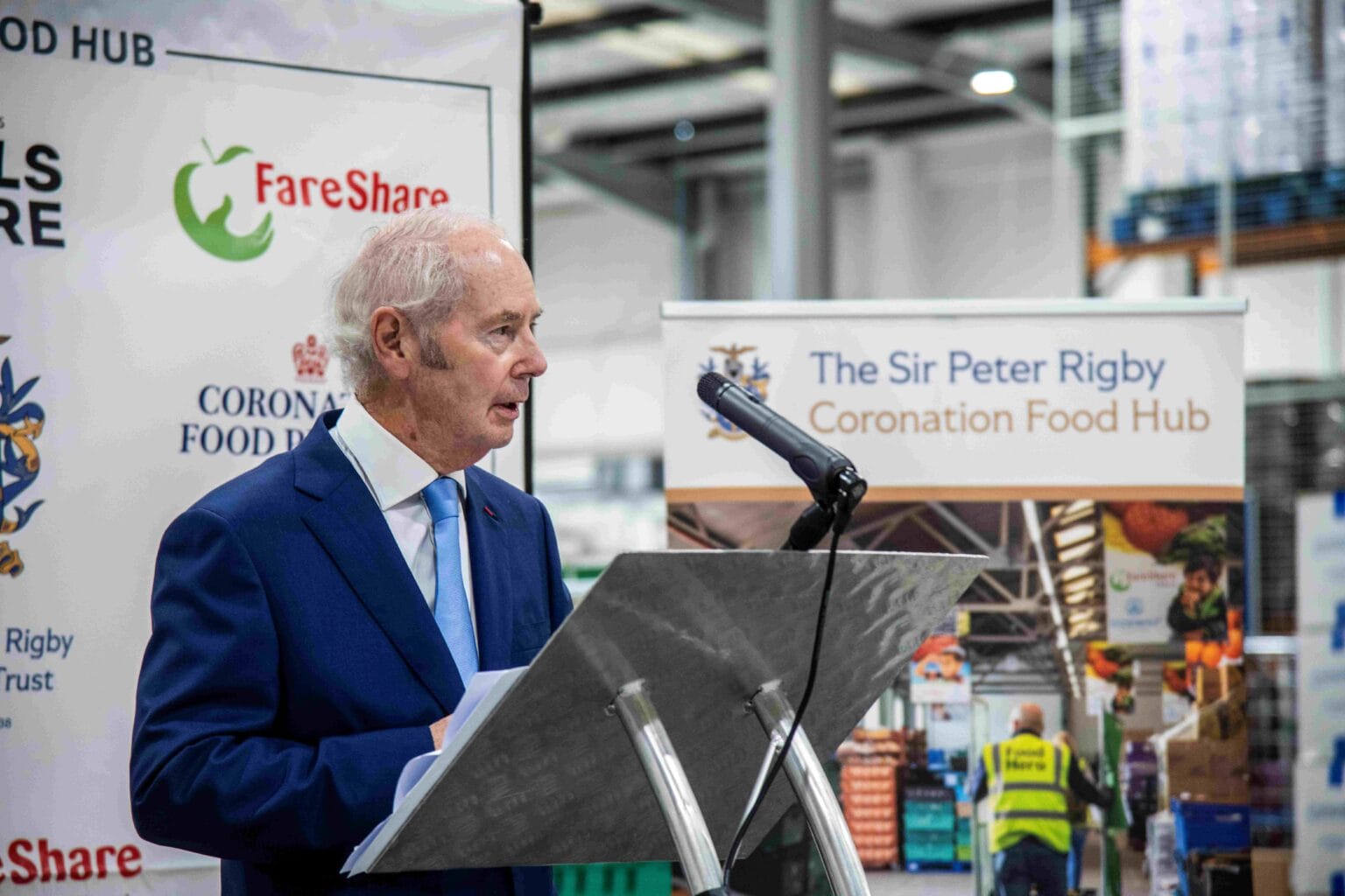 Supermarkets back new £2m food hub