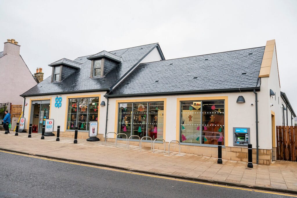 Co-op has seen four Scottish stores open this week