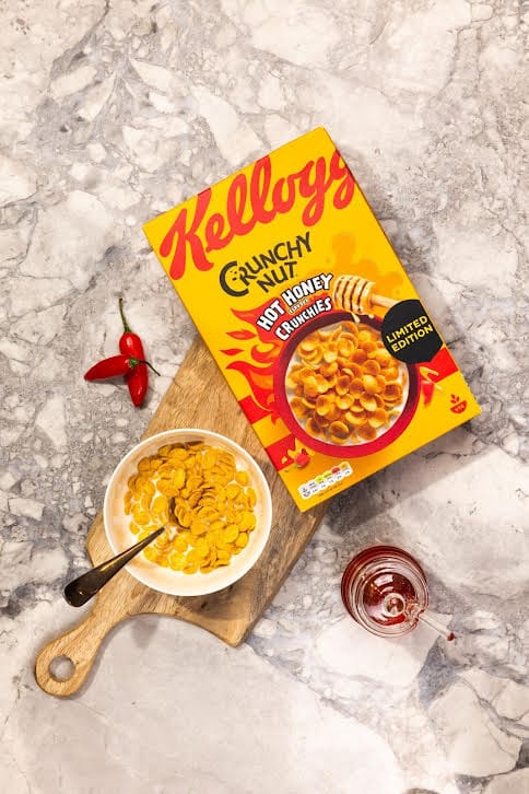 Kellogg’s Crunchy Nut launches Britain’s first swicy cereal