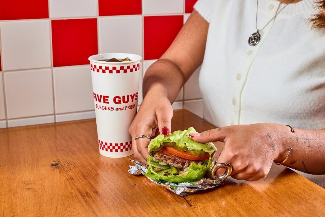 Five Guys brings guilt-free flavour to 2026: announcing the Lettuce ...