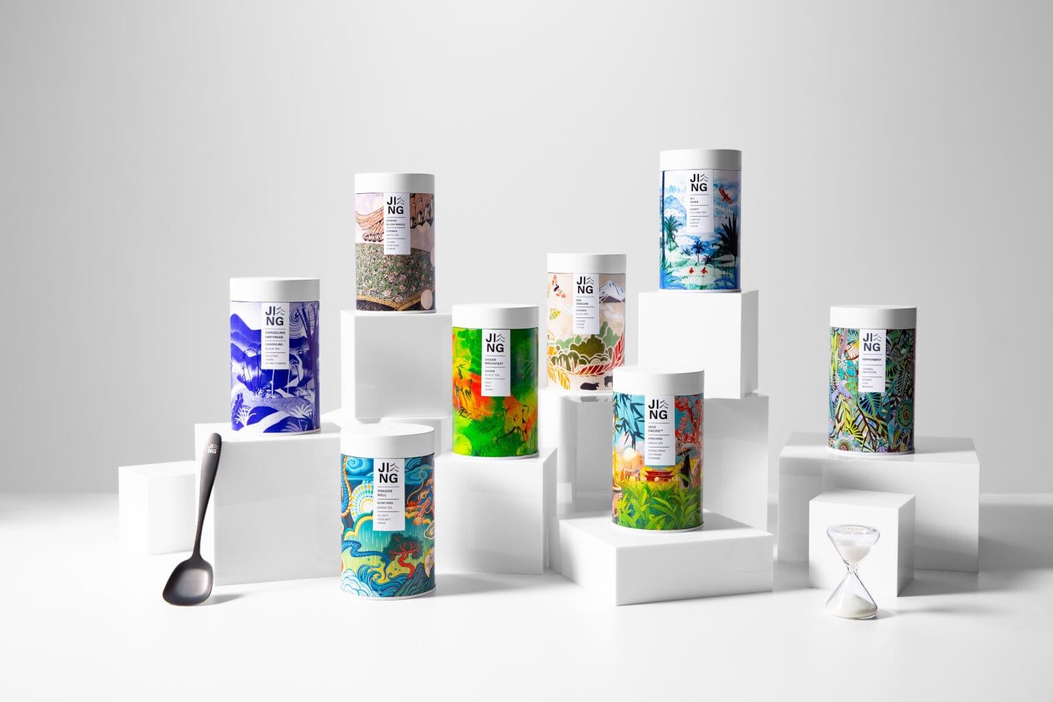 JING™ Tea redefines its brand look through story-led design