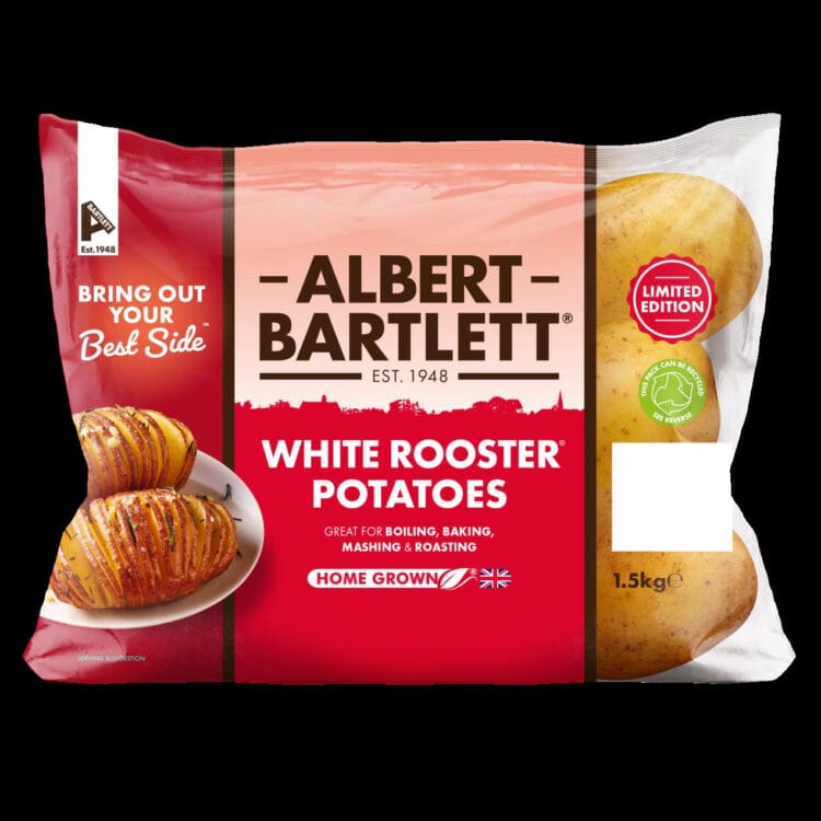 Albert Bartlett launches White Rooster potatoes in Sainsbury's