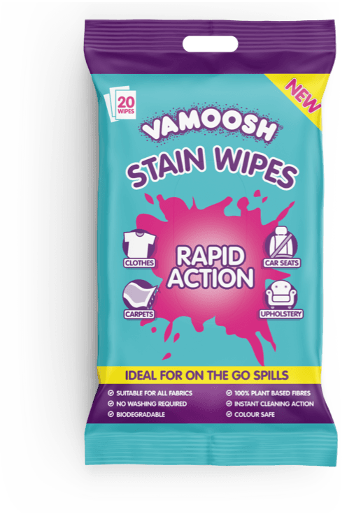 Vamoosh launches Stain Wipes