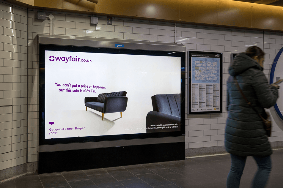 Wayfair turns up the joy with bold new UK OOH campaign celebrating ...