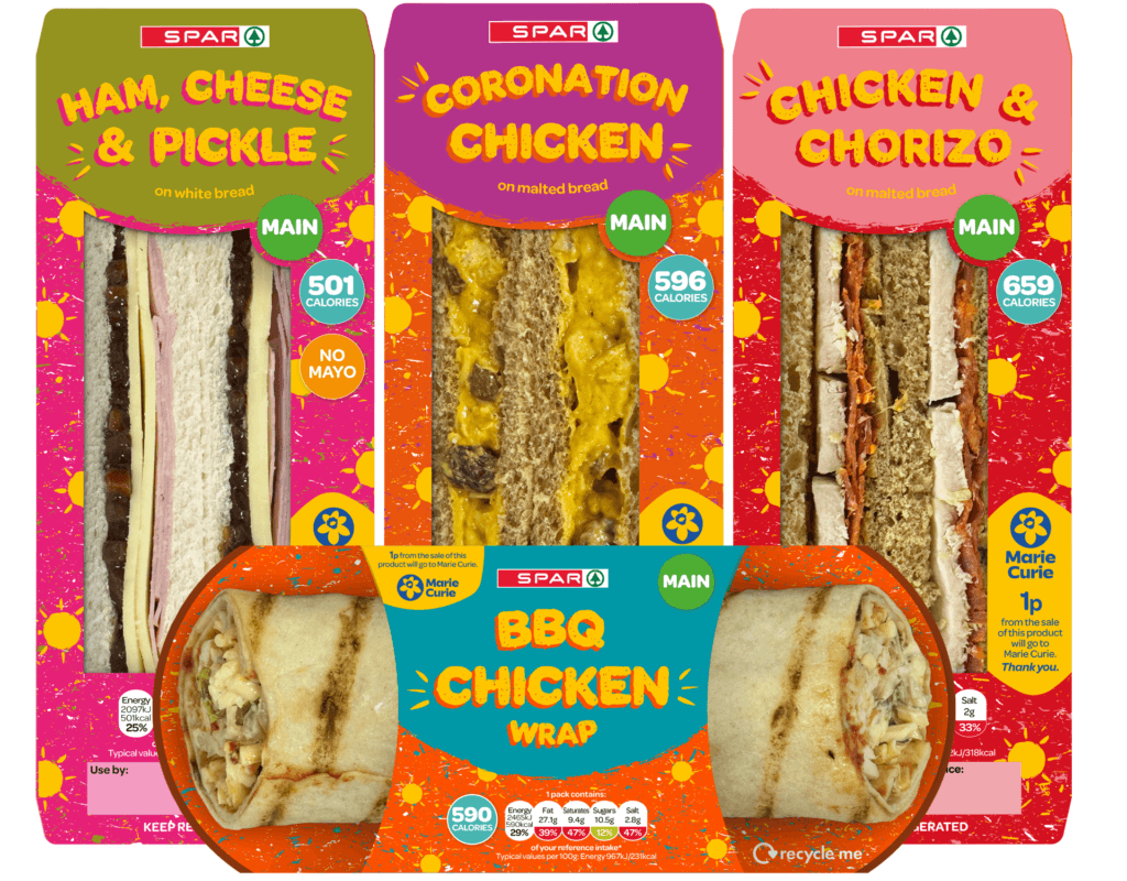 Four new flavoursome Spar sandwiches launched for summer