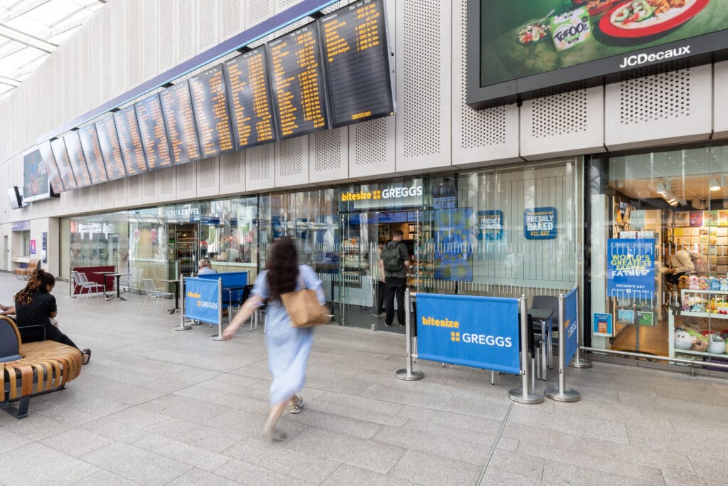 Greggs opens ‘Bitesize Greggs’ in London Bridge Station