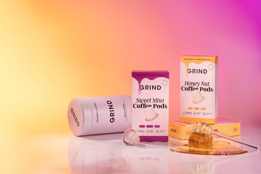 Grind is launching its new summer pod flavours today: Honey Nut and ...