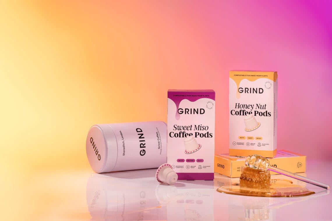 Grind is launching its new summer pod flavours today: Honey Nut and ...