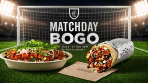 Chipotle launches UK-wide matchday offer: wear a football shirt in a ...