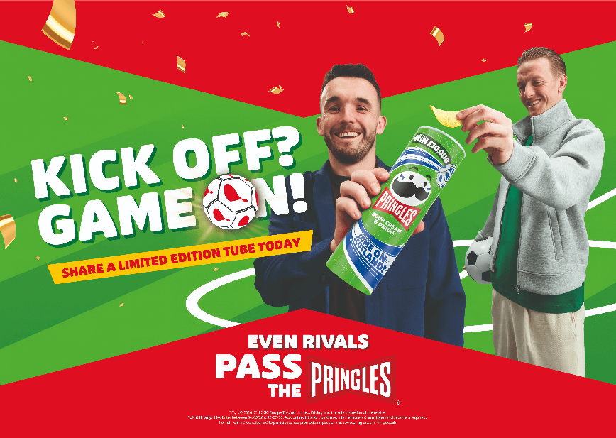 Pringles signs Jordan Pickford and John McGinn to turn football rivalry ...